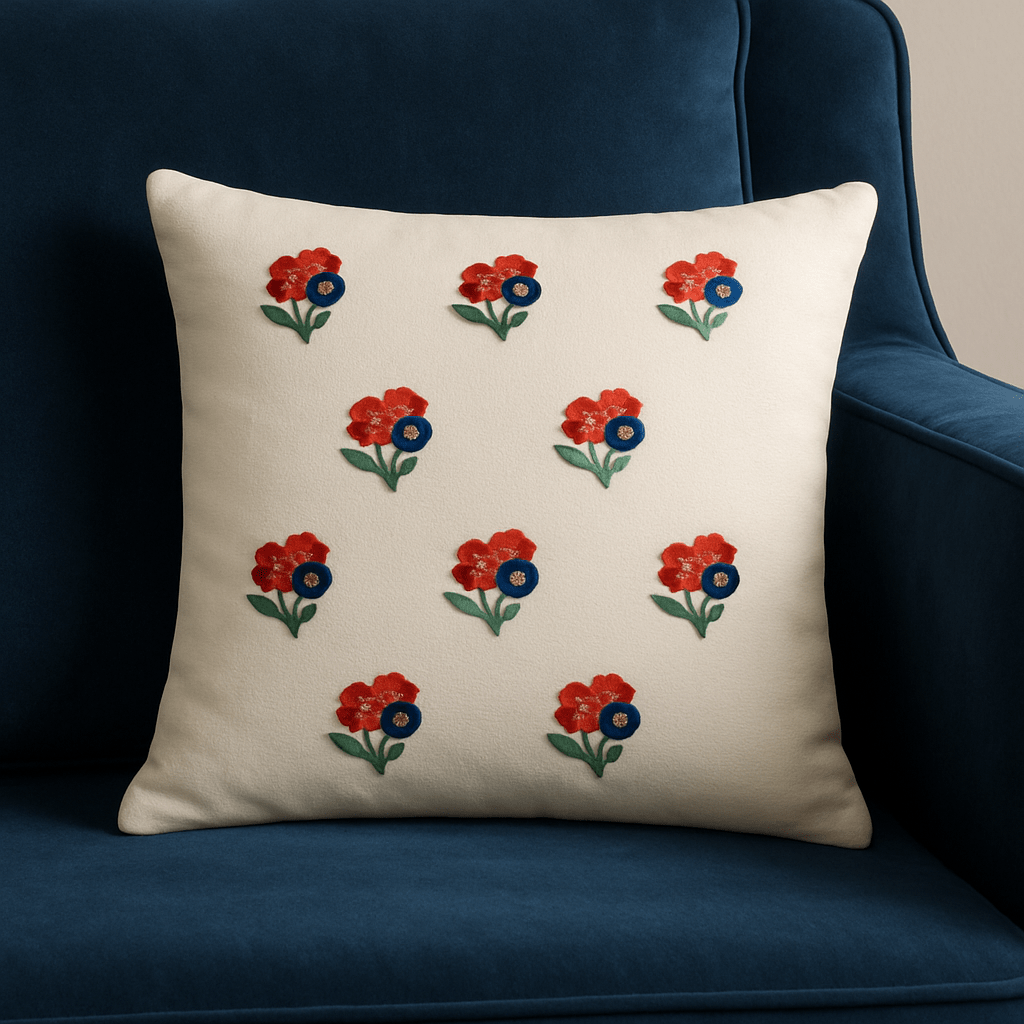 Spring Garden Delight – Free Floral Hand Embroidery Patterns - Custom Textiles & Crafts